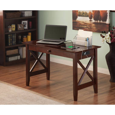 Grain Wood Furniture Montauk Solid Wood Writing Desk Reviews Wayfair